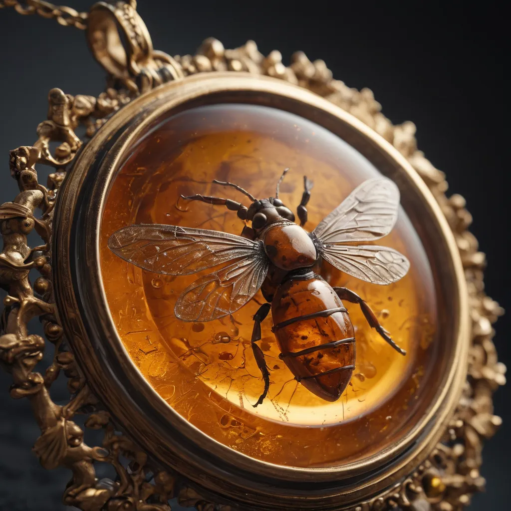 Amber Inclusions: The Fascinating World of Insect Pendants