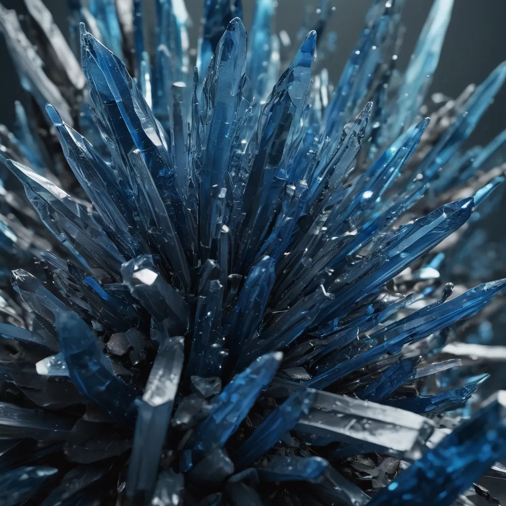 Exploring the Depths of Blue and Gray Crystals