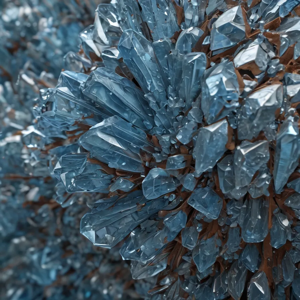 Light Blue Crystals with Brown Lines: Characteristics and Importance