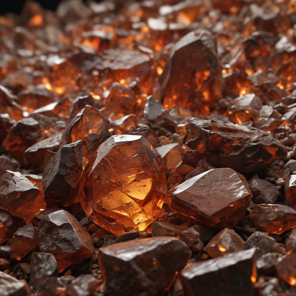 Exploring Brown and Orange Crystals: Nature's Treasures