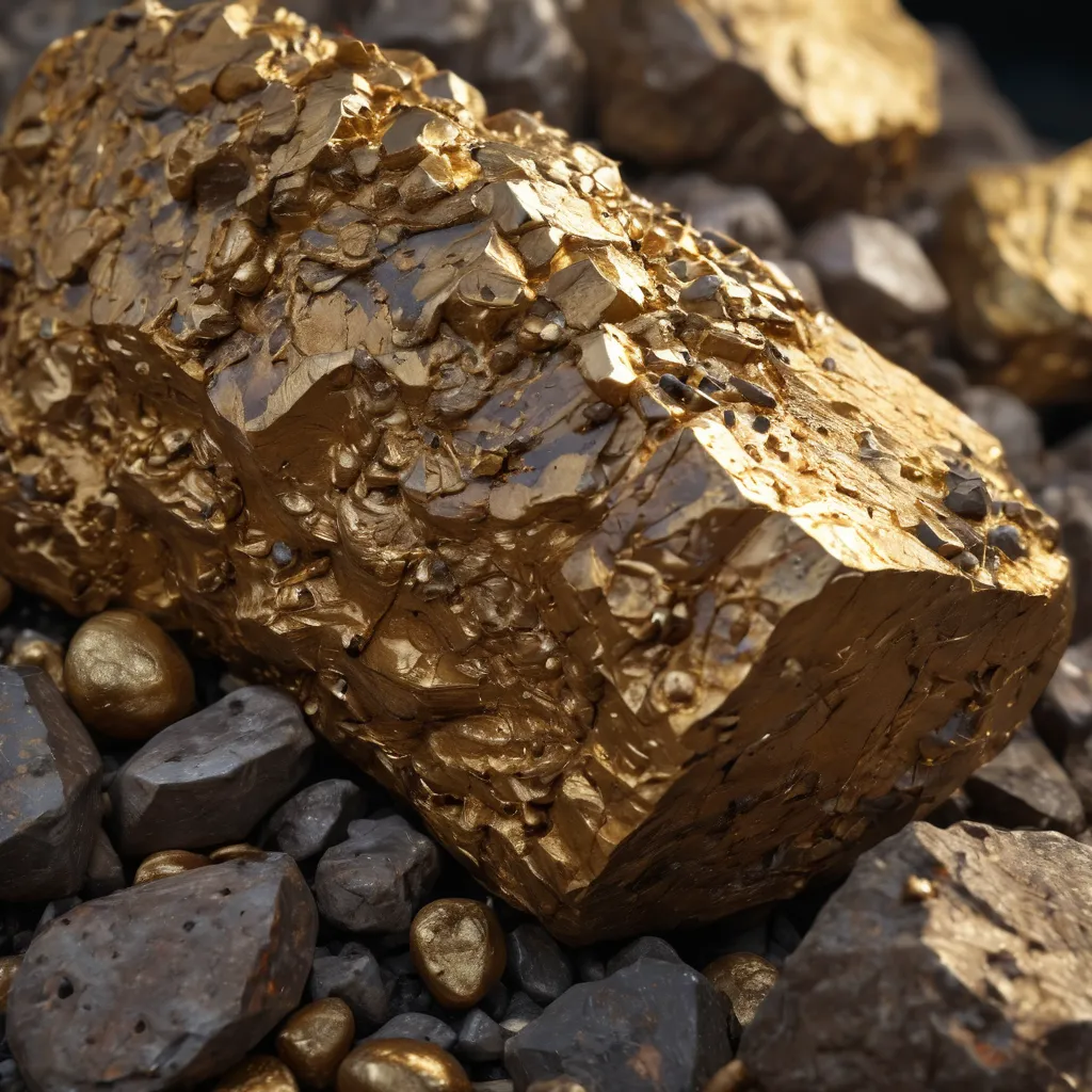 Dynamics of Gold Ore Rocks: Composition and Importance