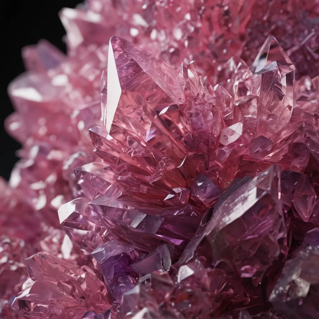 Exploring the Intricacies of Pink Purple Crystals