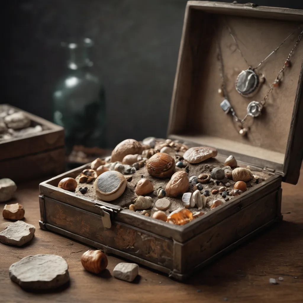 Fossil Jewelry Box: Geological Treasures Unveiled