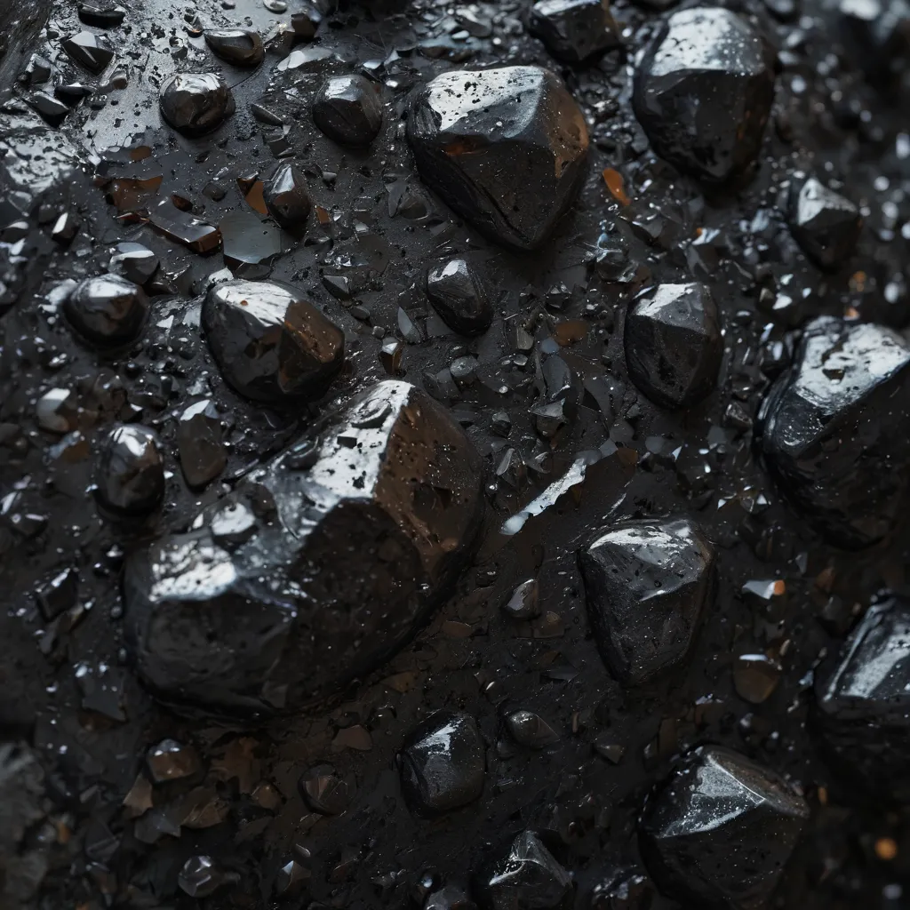 Guide to Identifying Glittery Black Sparkly Rocks