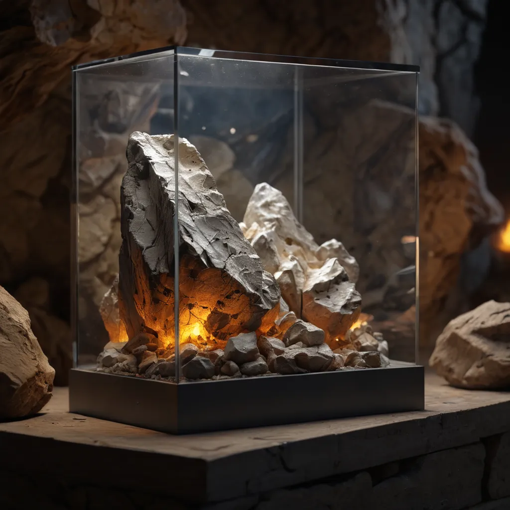The Role of Lighted Rock Display Cases in Geology