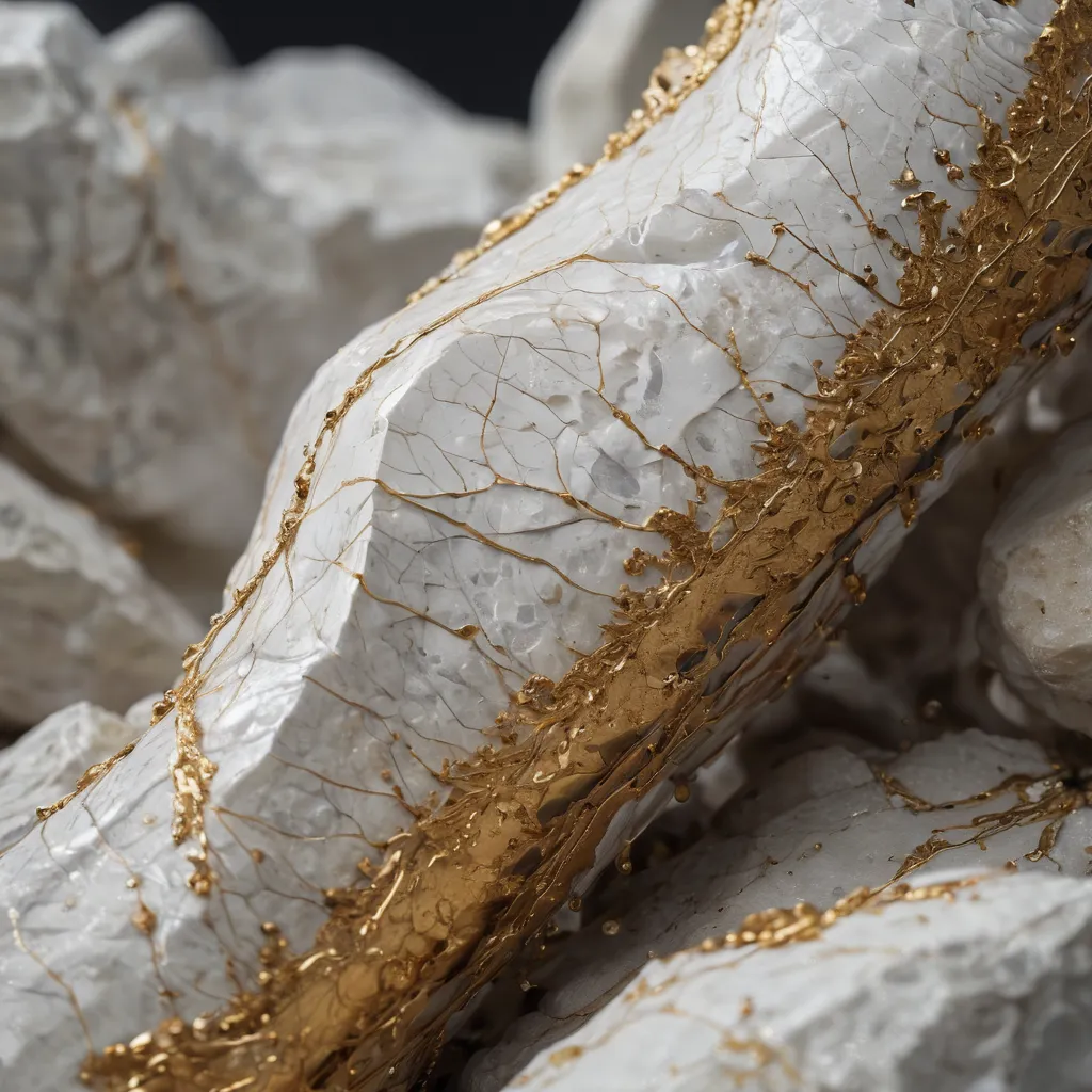 Exploring Gold's Role in White Quartz